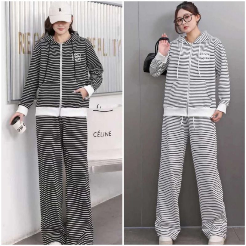 loewe bkk stripe terno pants | Shopee Philippines