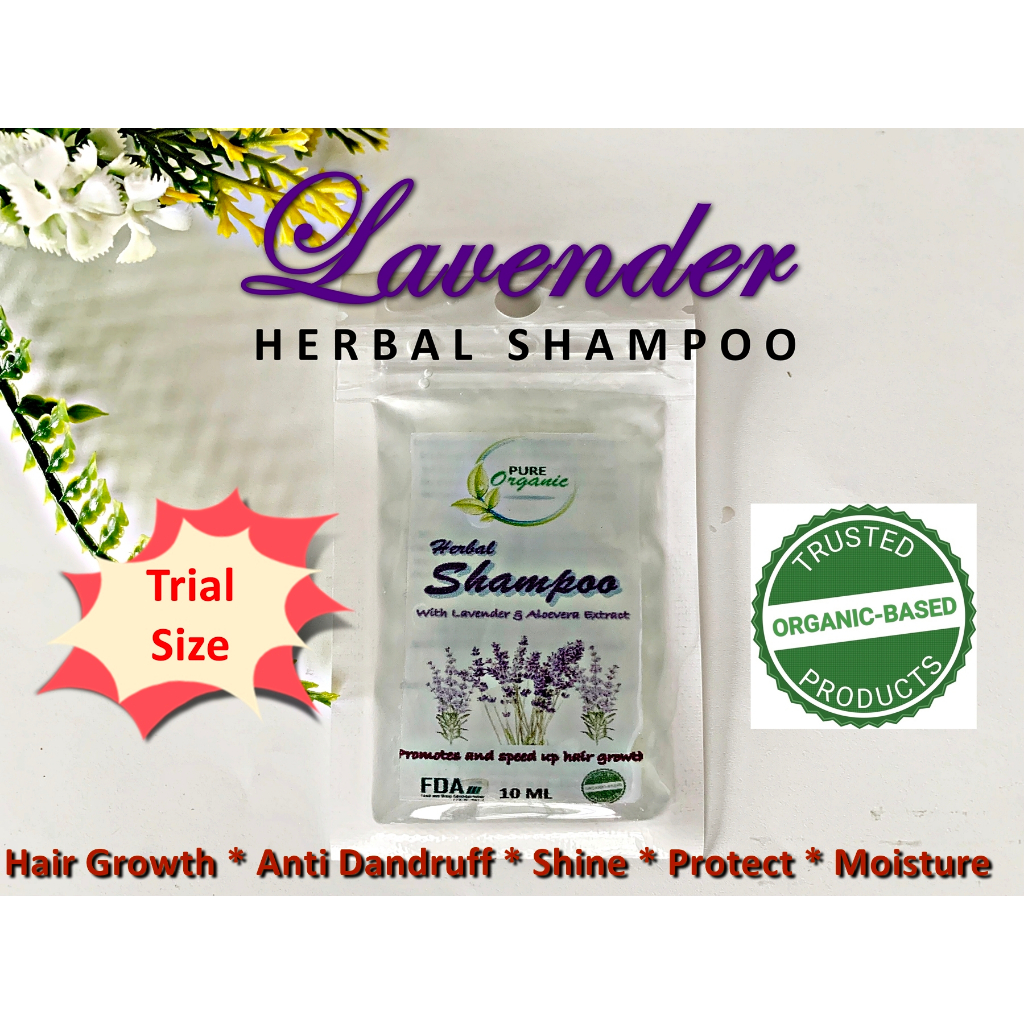 Lavender Herbal Shampoo by Pure Organic For Hair Growth And Hair ...