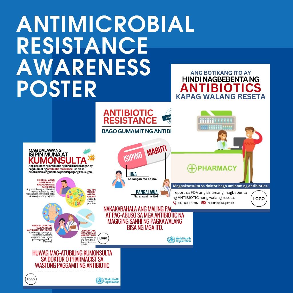 Antimicrobial Resistance Awareness Poster | Shopee Philippines