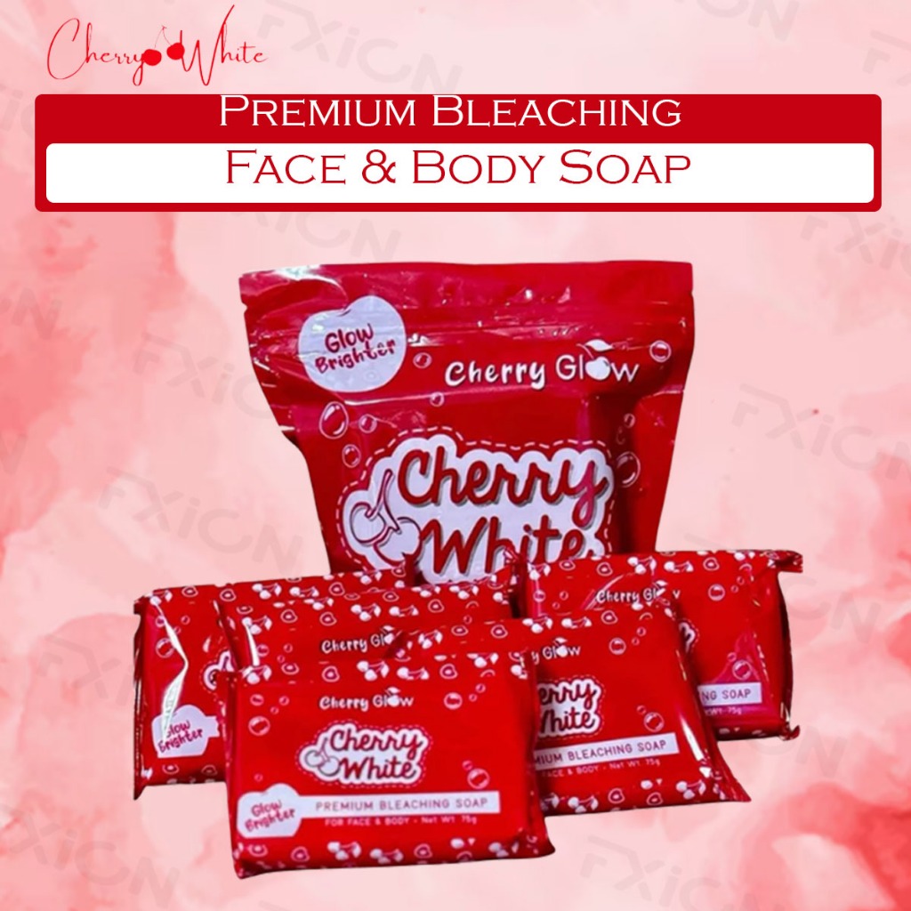 Cherry White Premium Bleaching Soap for Face & Body Soap 75g Skin Care ...