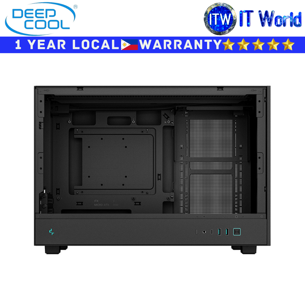 Deepcool Computer PC Case CH260 High Airflow microATX Compact Tempered ...