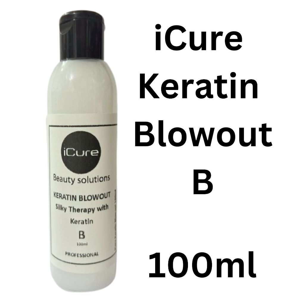 Icure Keratin Blowout Treatment Sachet 35ml or 100ml Bottle | Shopee ...