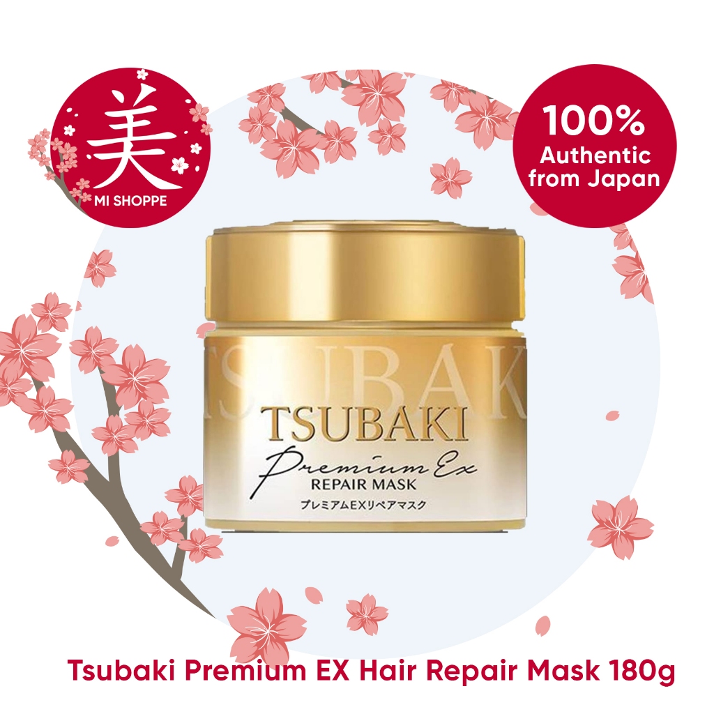 Tsubaki Premium EX Hair Repair Mask 180g | 100% Authentic from Japan ...