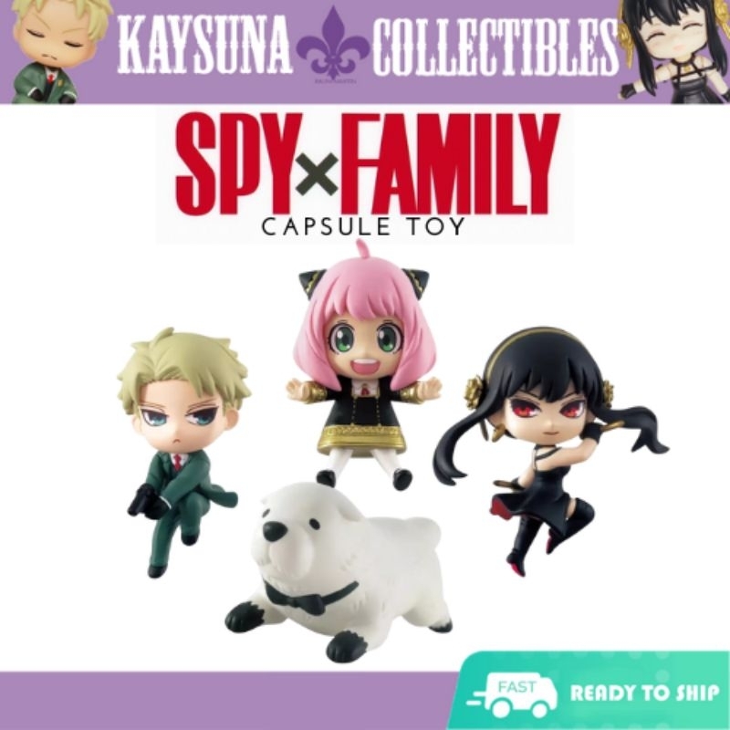 Spy x Family Chibi Figure Capsule Toy (RANDOM) | Shopee Philippines
