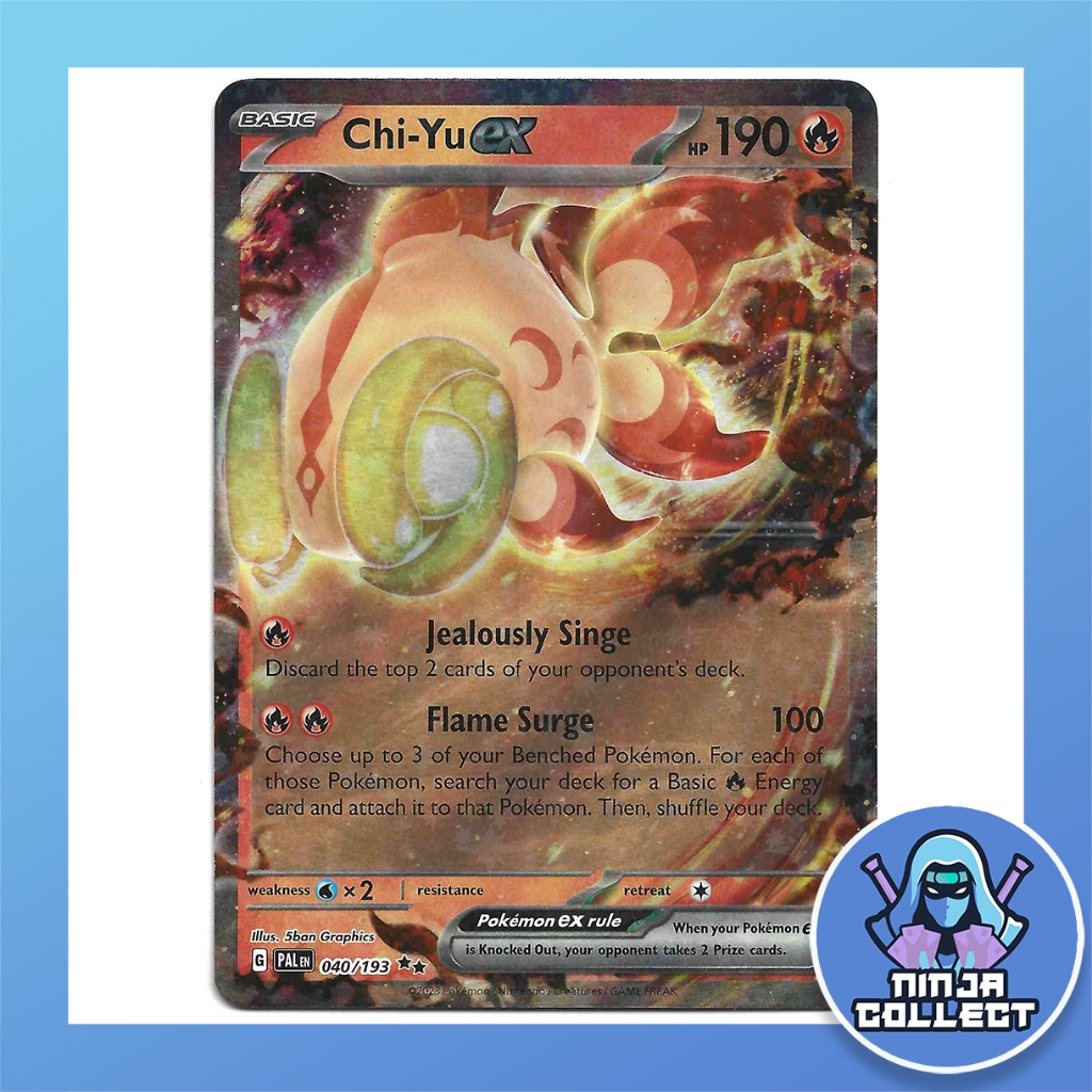 040/193 Chi Yu ex Pokémon Card | Shopee Philippines