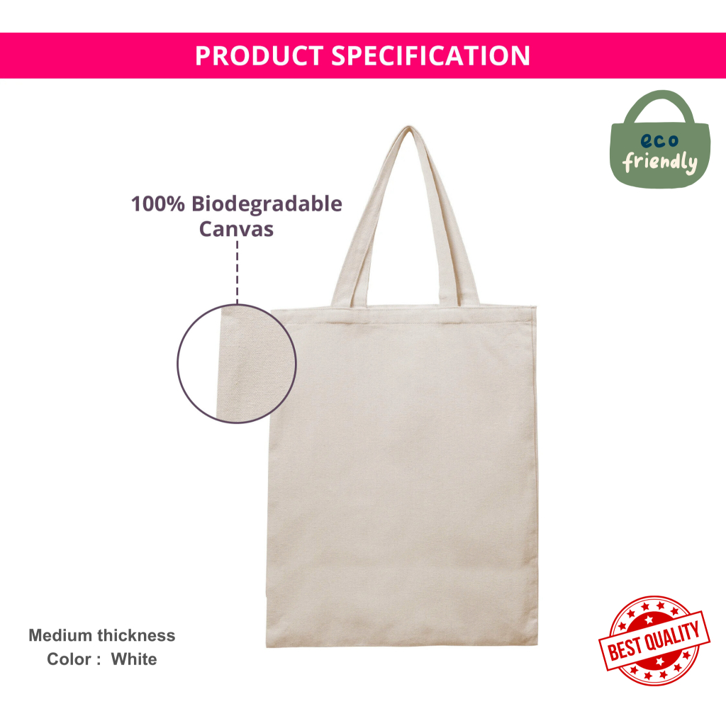 Plain/No print canvas tote bags /eco bag/shopping bag/ecofriendly ...