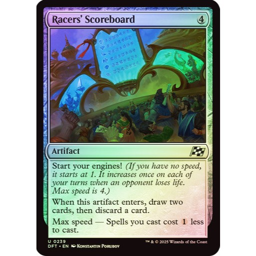 Racer's Scoreboard - Uncommon - MTG Cards (WOTC) | Shopee Philippines