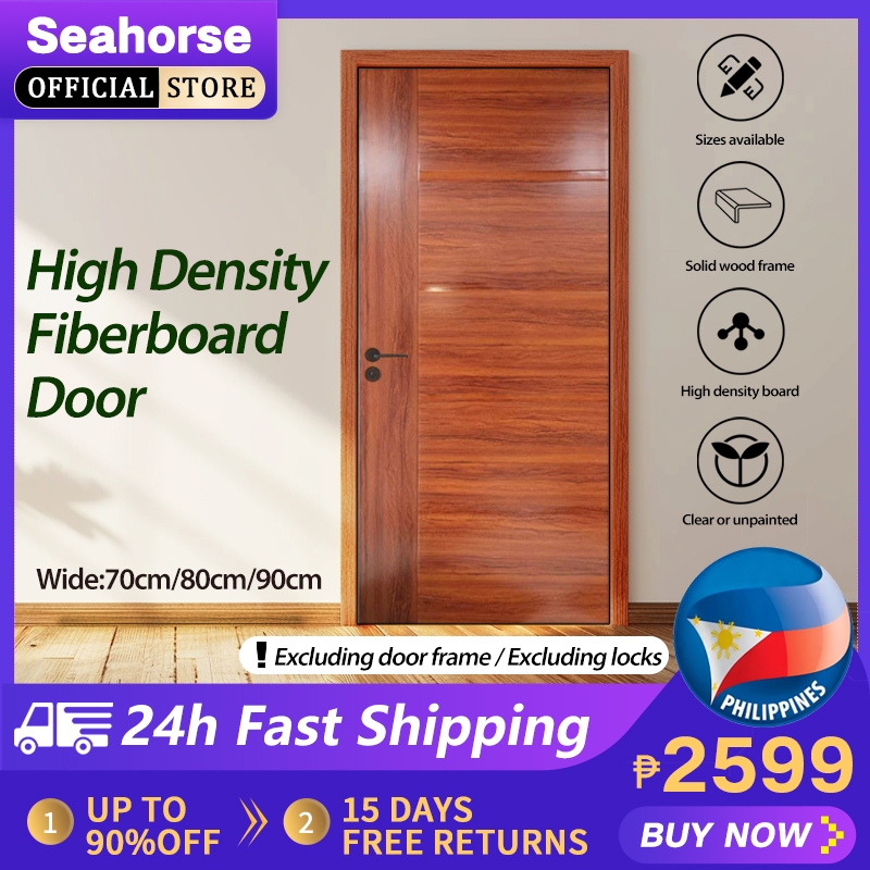 Wood Door Width 70cm/80cm/90cm Removable Simple Wooden Door Room ...