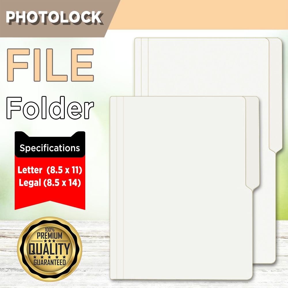 File Folder White Short & Long Size (100pcs/Ream) | Shopee Philippines
