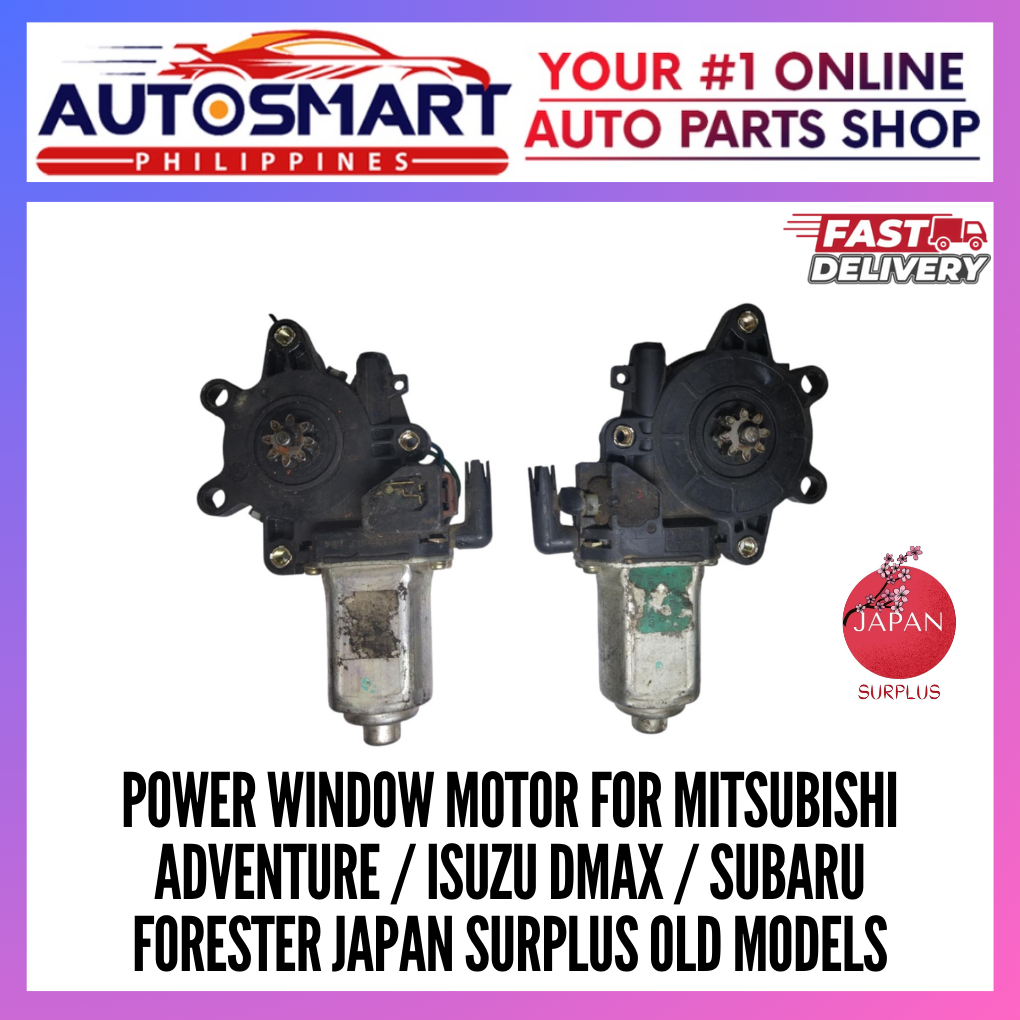 POWER WINDOW MOTOR FOR MITSUBISHI ADVENTURE / ISUZU DMAX / SUBARU ...