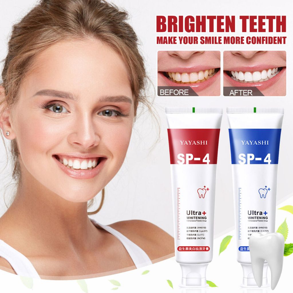 Sp4 Toothpaste Whitening Sp4 Ultra Whitening Sp-4 Ultra Whitening ...