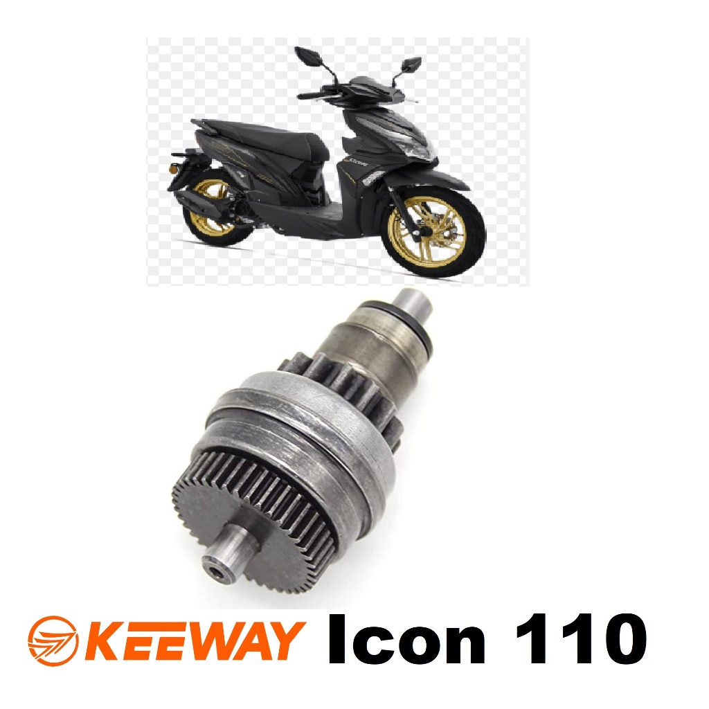Keeway Icon 110 starter pinion assy | Shopee Philippines