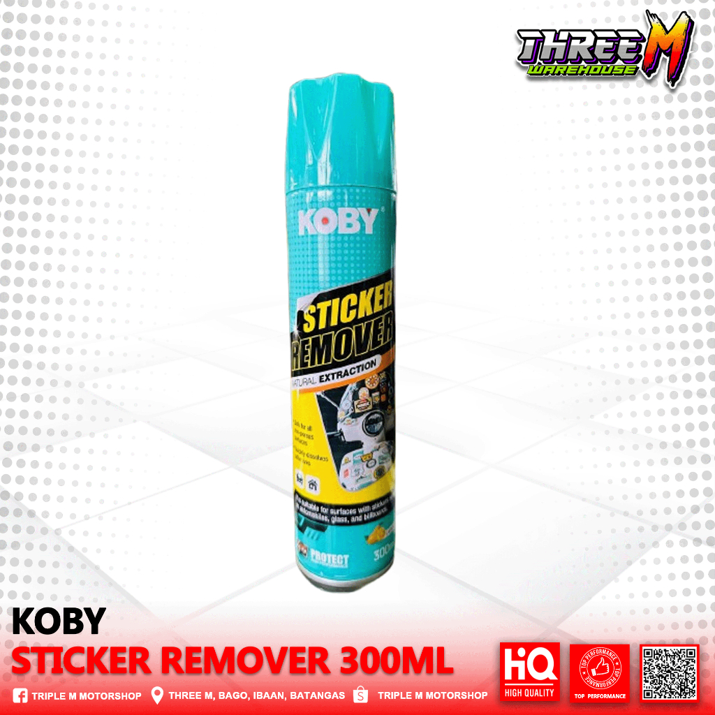 ORIGINAL KOBY STICKER REMOVER LEMON 300ML | Shopee Philippines