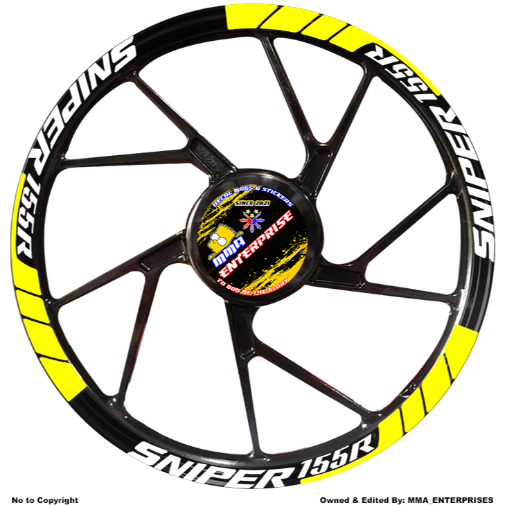 Yamaha Sniper 155/155R Mag Sticker - Line Style | Shopee Philippines