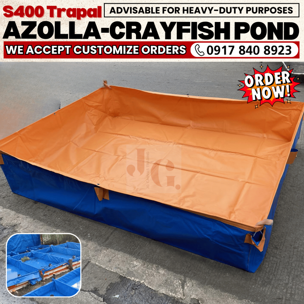 S400 AZOLLA TRAPOND FISH POND AZOLLA POND 0.4MM THICKNESS HEAVY DUTY ...