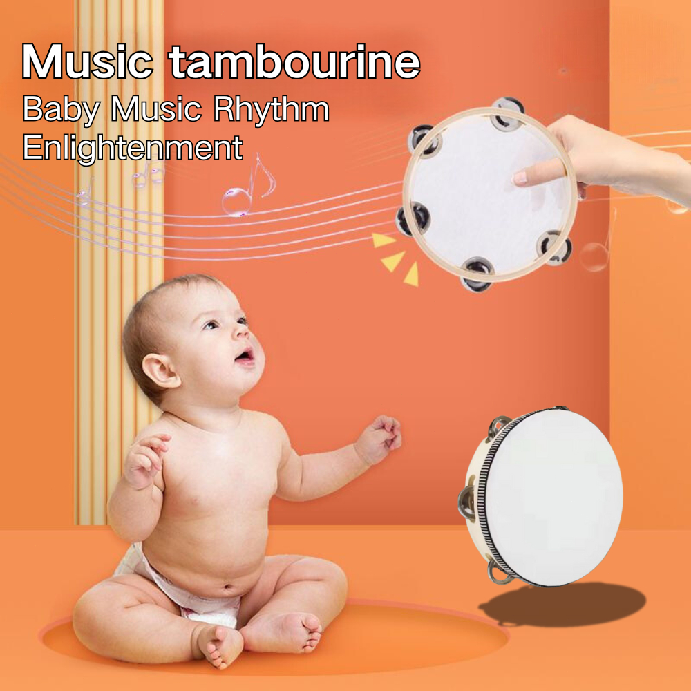8inch Musical Instruments Tambourine Drum Children Musical Educational ...