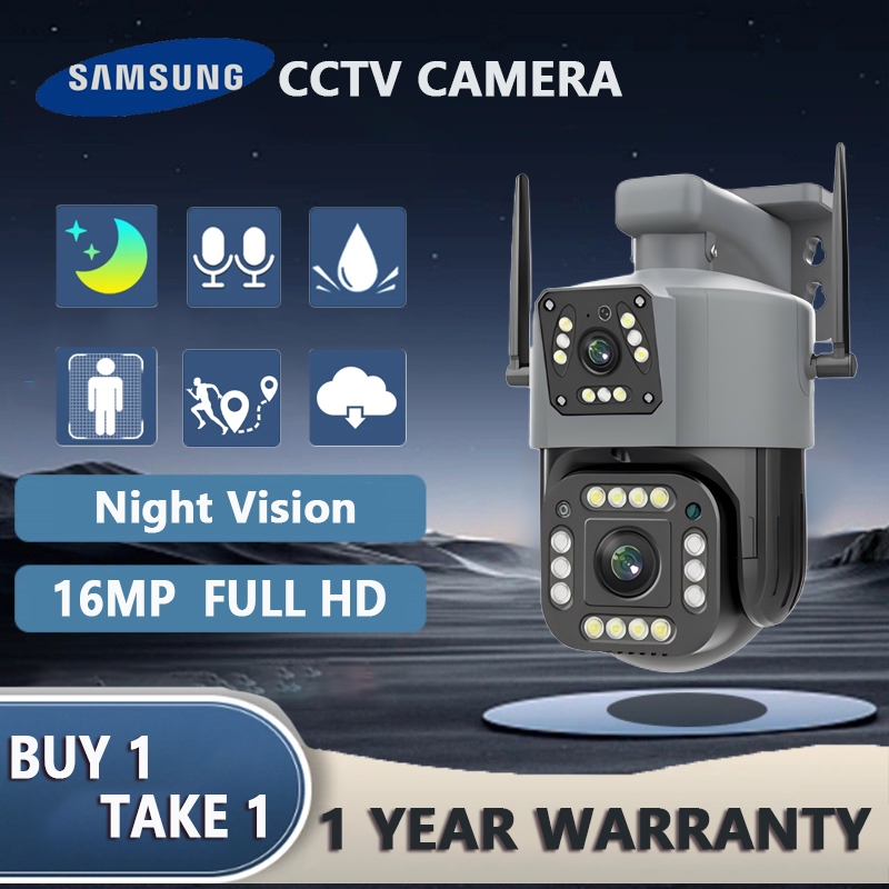 V380 PRO CCTV Camera Dual Lens Outdoor UHD APP Control 2 Way Audio ...
