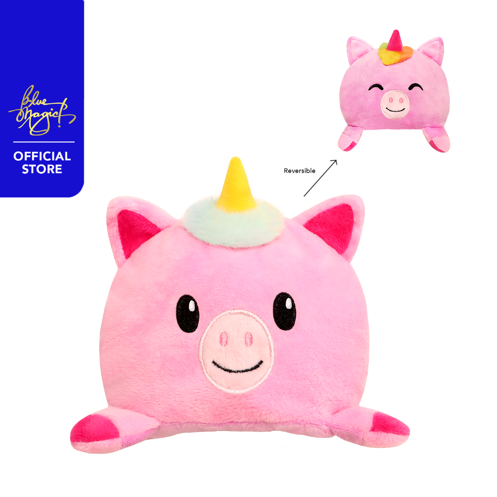 Blue Magic Chari Reversible Stuffed Toy | Shopee Philippines