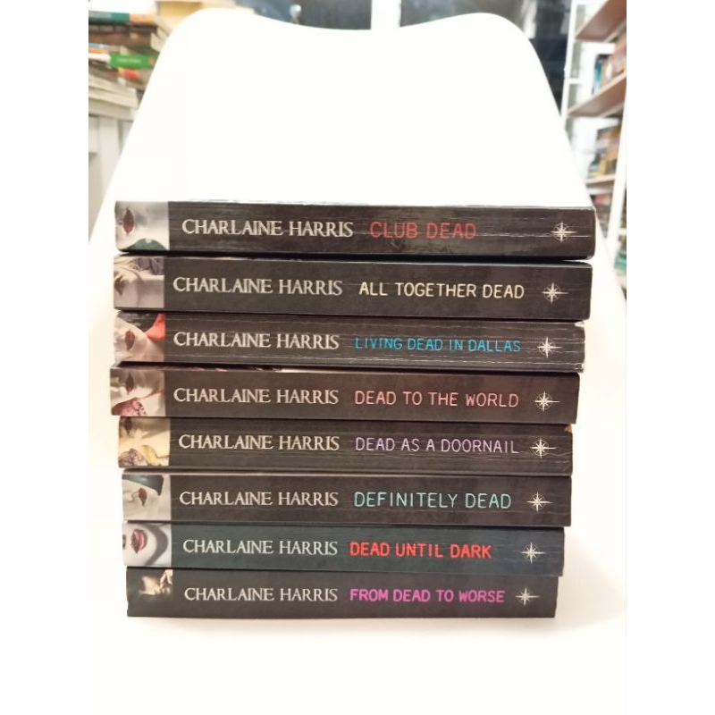 True Blood Series Books by Charlaine Harris | Shopee Philippines