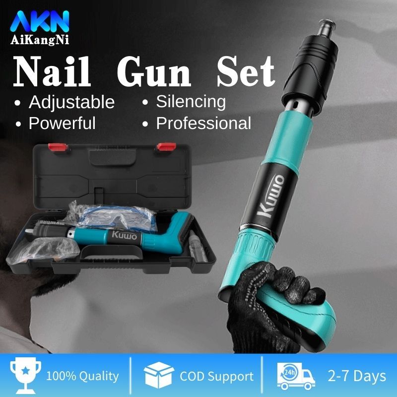 Portable Nail Gun DIY Wireless Waterproof Design Manual Control ...