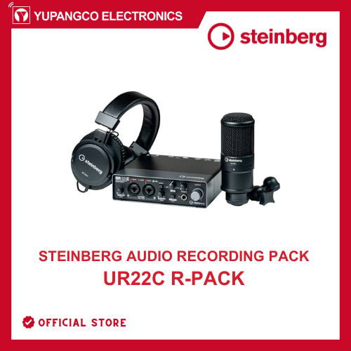 Steinberg UR22C Recording Pack | Shopee Philippines