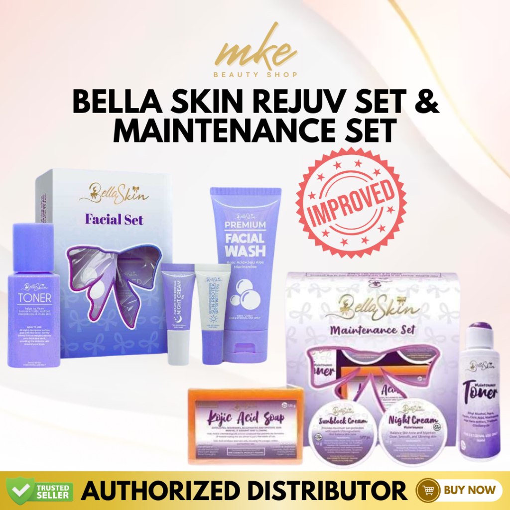 BELLA SKIN REJUVENATING SET AND MAINTENANCE SET | Shopee Philippines