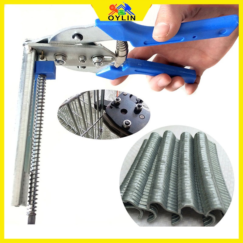 Hog Ring Plier Tool M Clips Staples Chicken Mesh Cage Wire Fencing ...