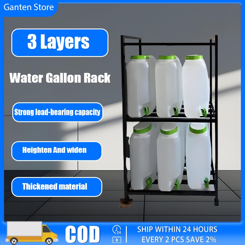 Water Container Rack Water Gallon Rack Heavy Duty Bucket Rack Water ...