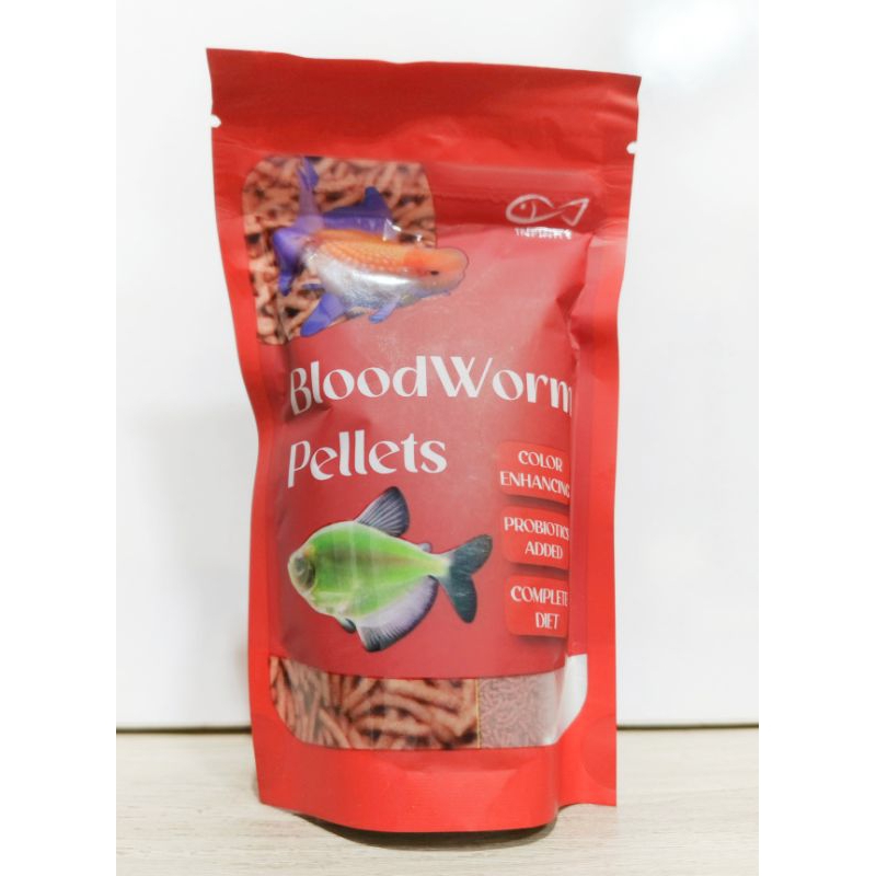Infinity Bloodworm Pellets Formula Food for Small and Medium-Size Fish ...