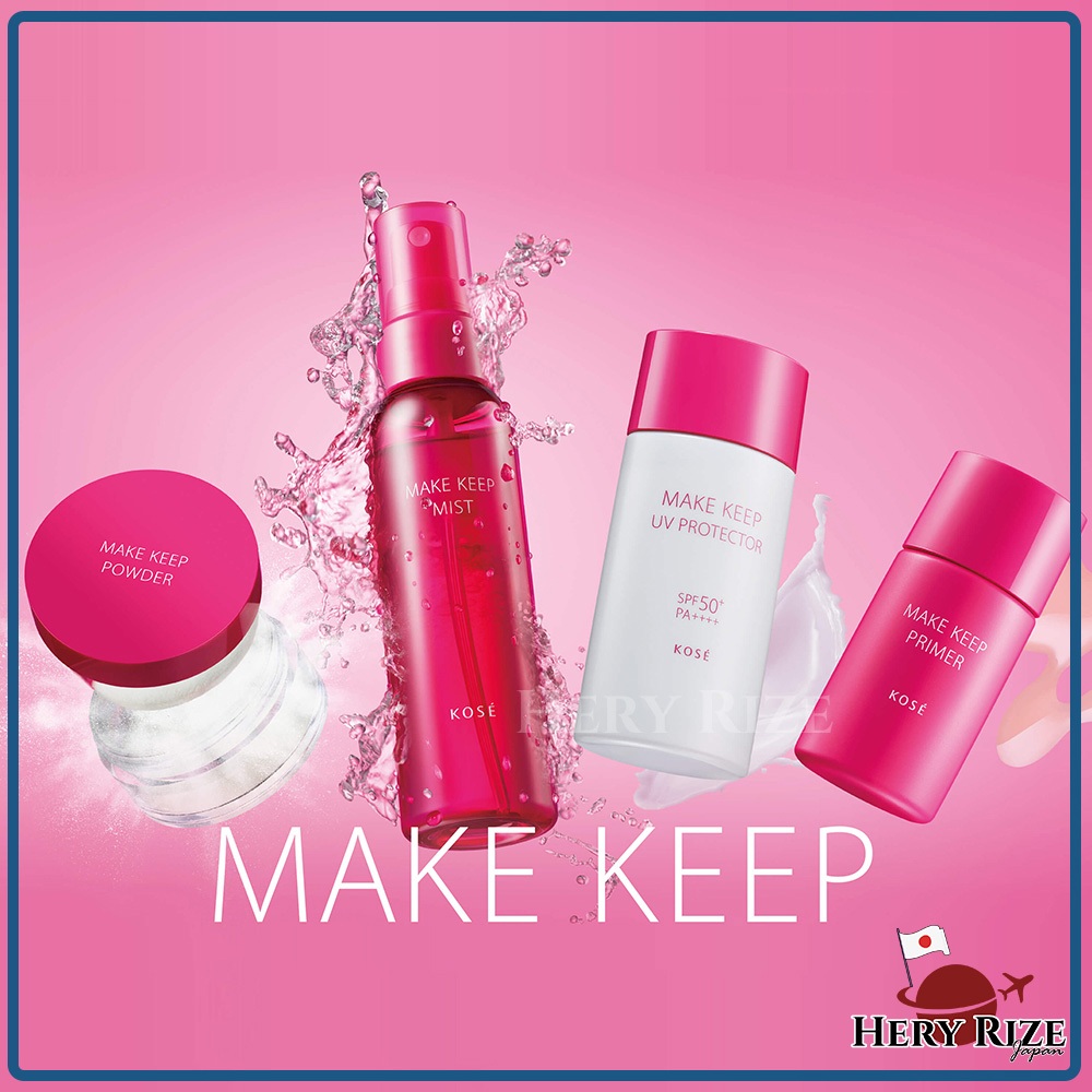 KOSE Make Keep Mist EX + 80mL / Make Keep UV Protector / Make Keep Primer / Make Keep Powder ...