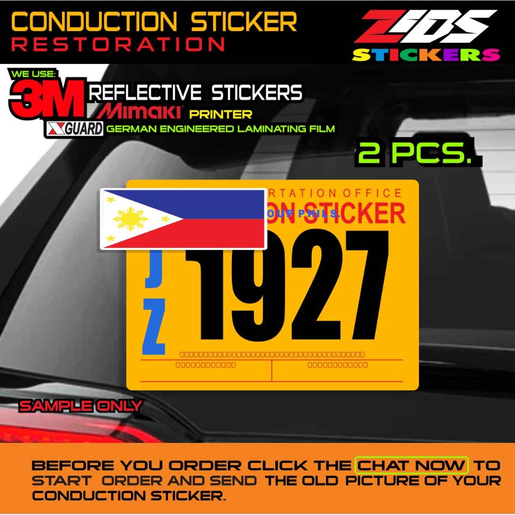 restoration conduction sticker 3M high quality durability reflective ...