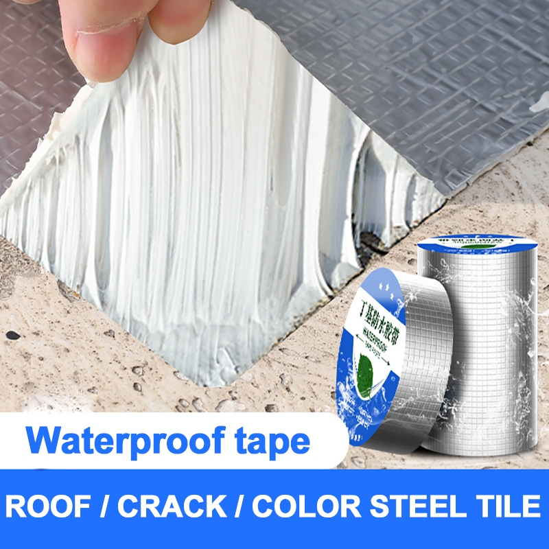 Waterproof upgrade Butyl Waterproof Tape Aluminum Foil Tape Waterproof ...