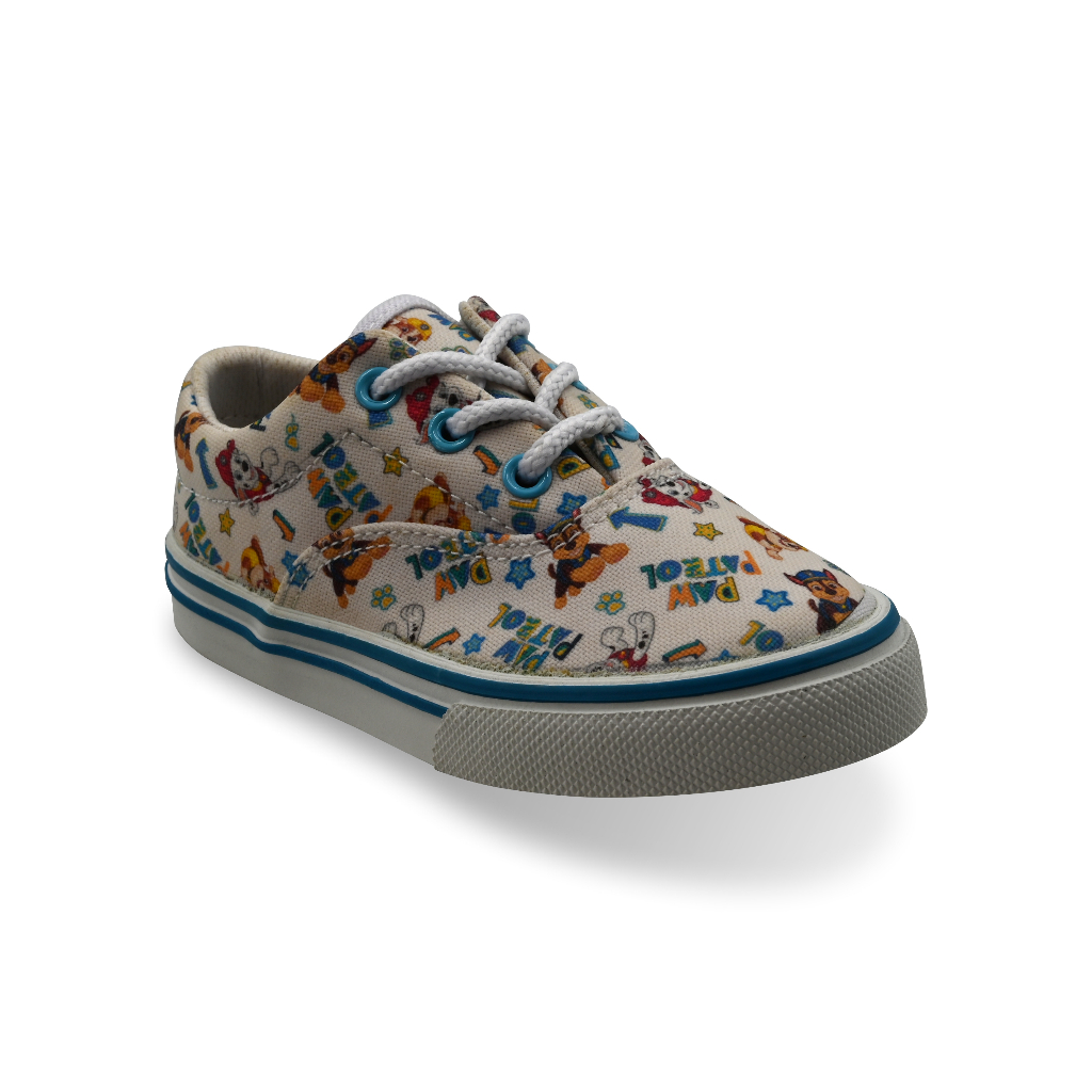 Paw Patrol Shoes Bepo White Aqua Blue | Shopee Philippines