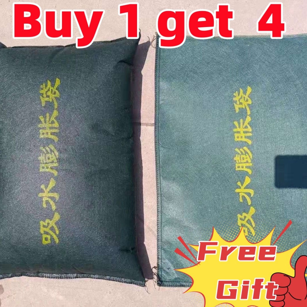 Free Gift Buy 1 get 4 Sandless Sandbag Flood Control Water Activated ...