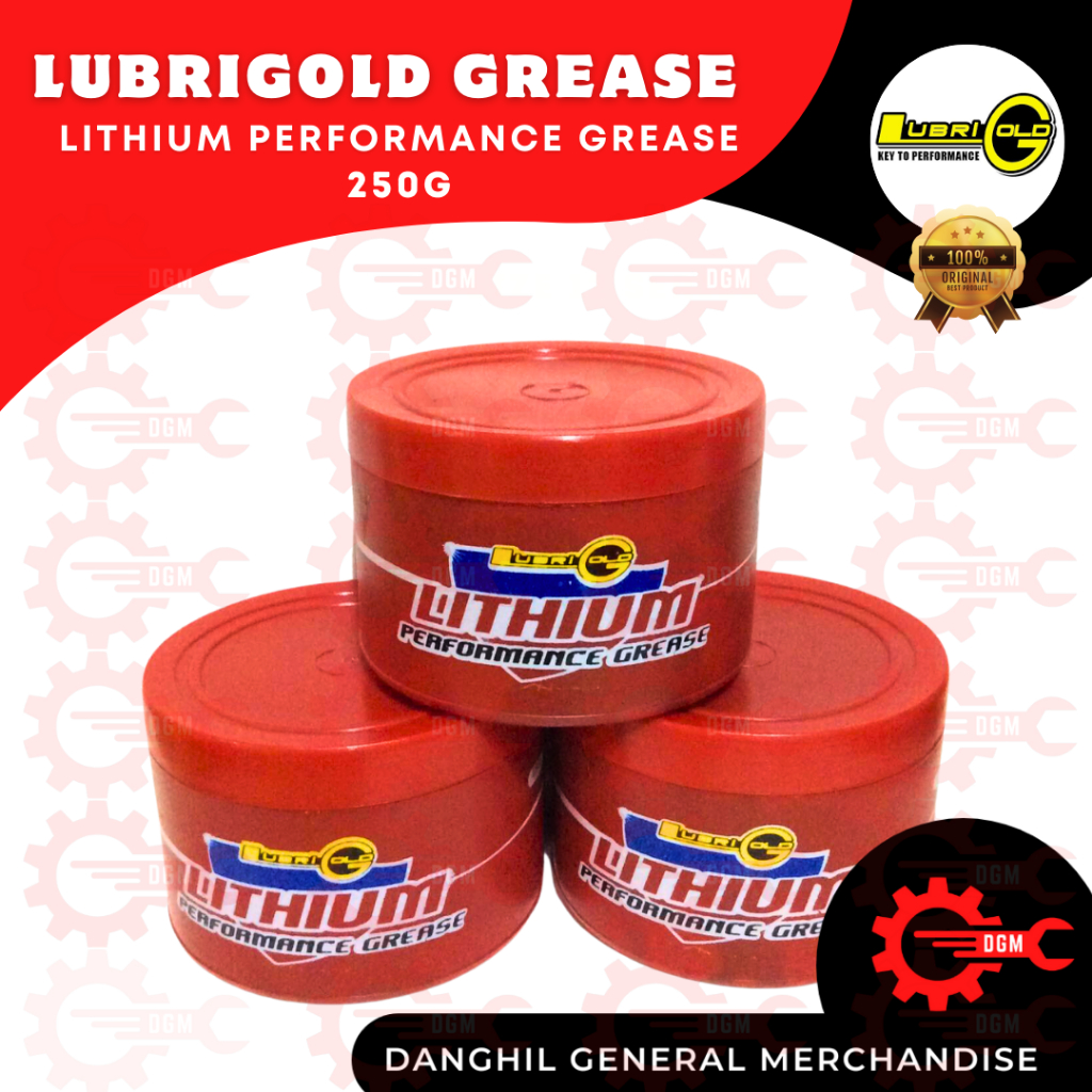 LUBRIGOLD Lithium Performance Grease 250G | Shopee Philippines