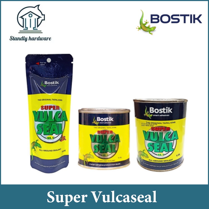 100% Original Bostik Super Vulcaseal All Around Waterproof Sealant 75ml ...