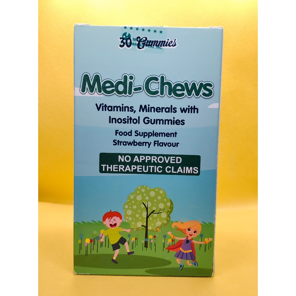 Medi-Chews Gummies – Strawberry-Flavored Multivitamin with Minerals ...
