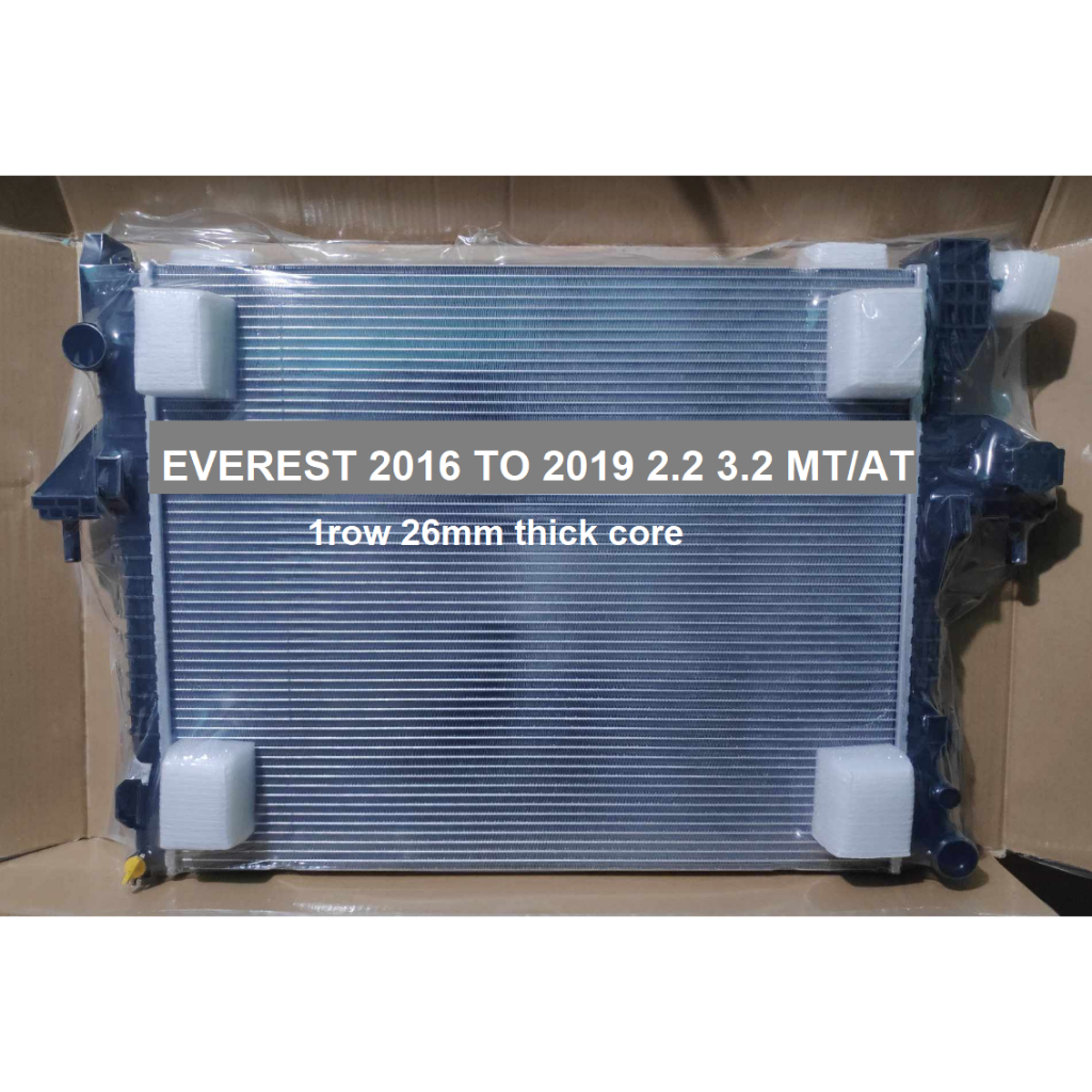 FORD EVEREST RADIATOR 2016 to 2019 3.2L / 2.2L MT/AT TREND AMBIENTE ...