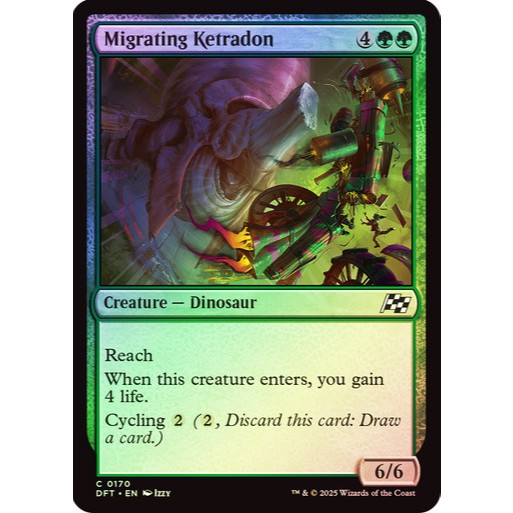 Migrating Ketradon - DFT - Common - MTG Cards (WOTC) | Shopee Philippines
