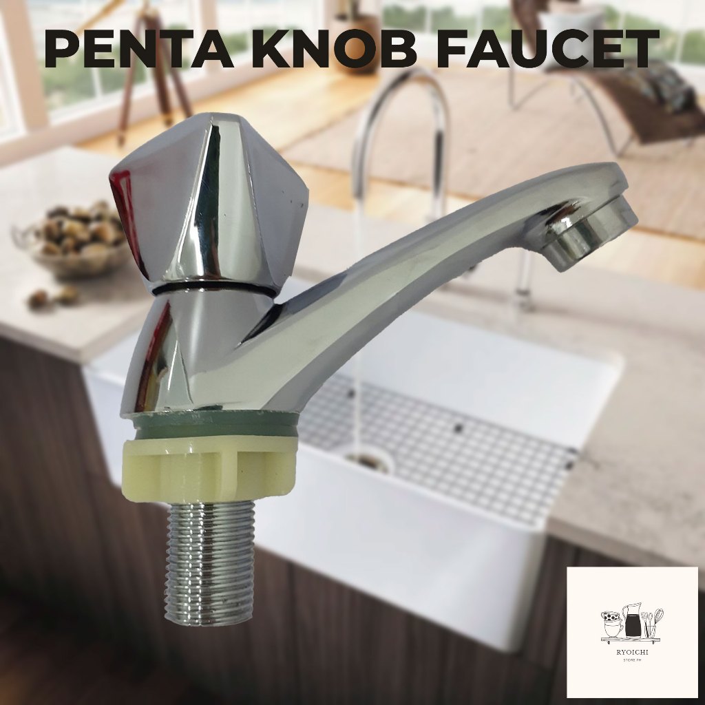 GC33002 Penta knob 304 stainless lavatory faucet Steel Bathroom Wash ...