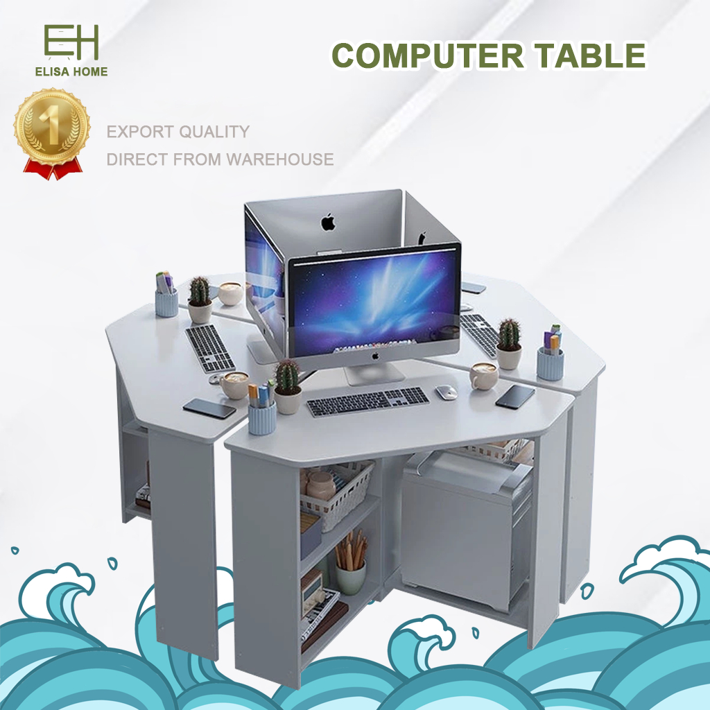 （COD)Triangle computer desk, corner desk, study desk, computer desk ...