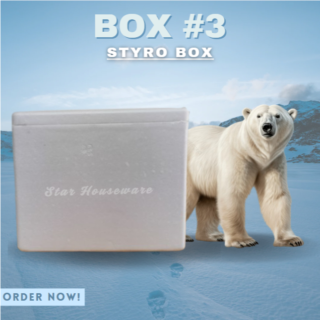 (BIGGEST BOX) STYROBOX / STYRO BOX / PICNIC BOX ICE CHEST / ICE BOX ...
