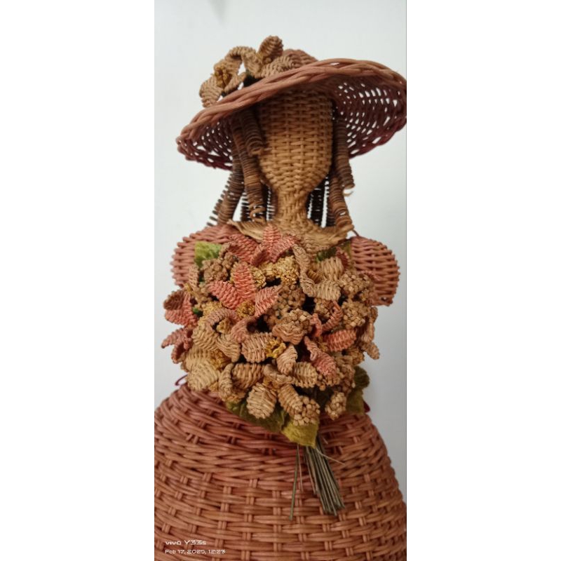 native doll rattan made decoration | Shopee Philippines