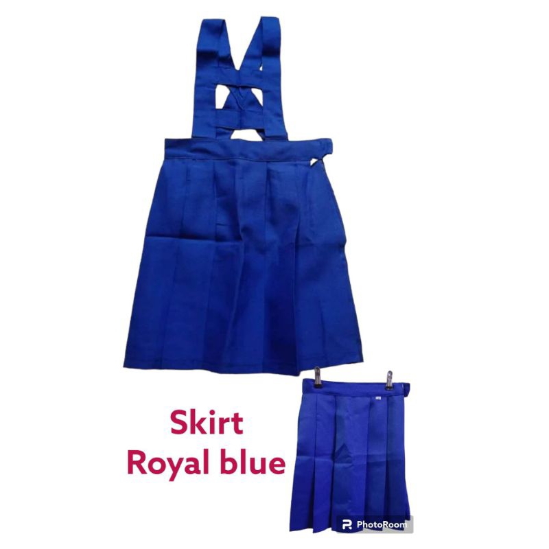 PALDA ROYAL BLUE BACK PLATES SCHOOL UNIFORM | Shopee Philippines