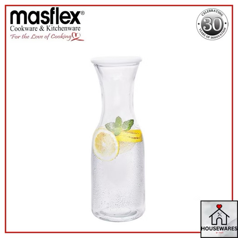Masflex Glass Carafe with LID (BOX INCLUDED) | Shopee Philippines
