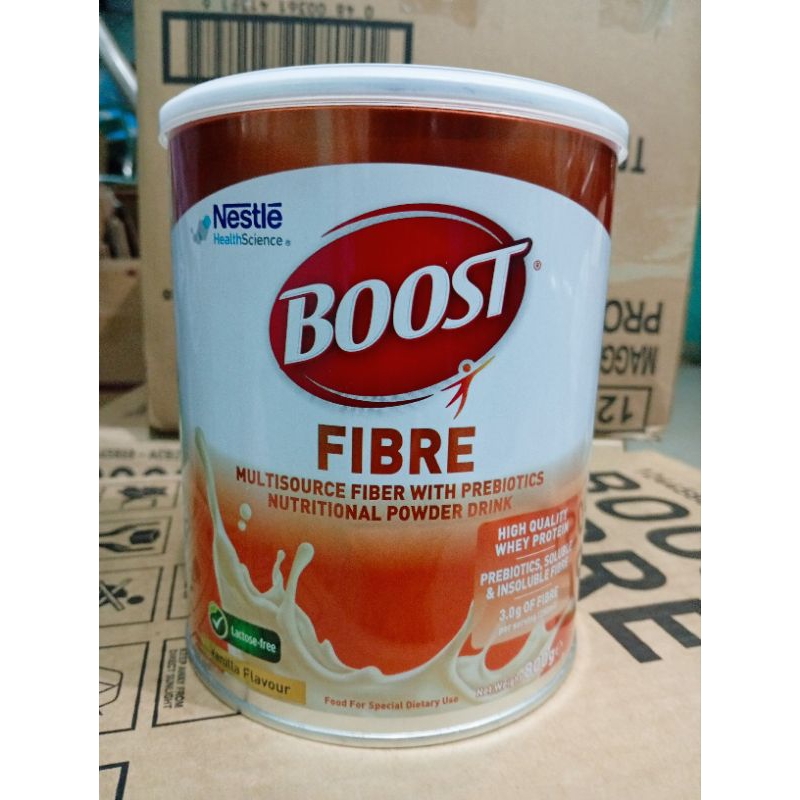 Boost Fibre Vanilla Flavour 800g | Shopee Philippines