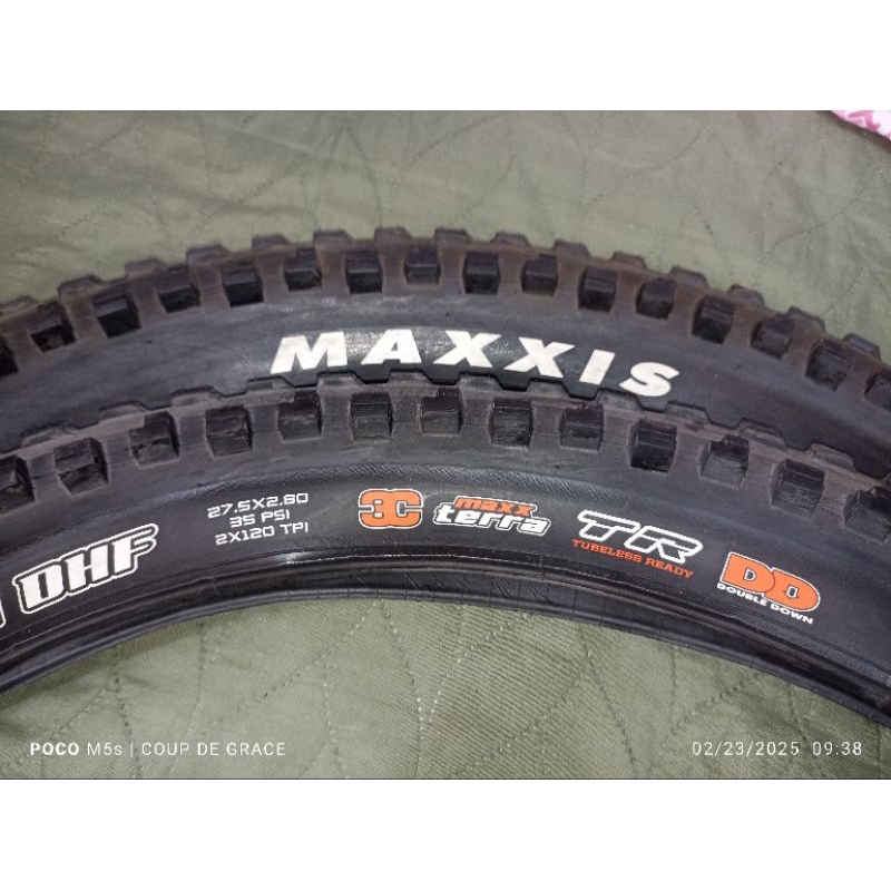 MAXXIS MINION DHF 27.5 x 2.8 3C MAXX TERRA TR DOUBLE DOWN PER PIECE | Shopee Philippines