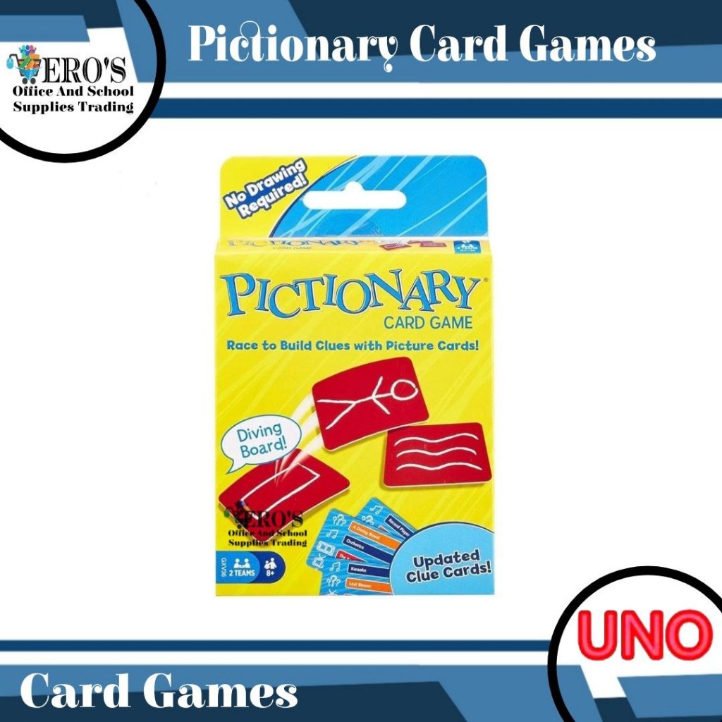 Pictionary Card Game | Shopee Philippines