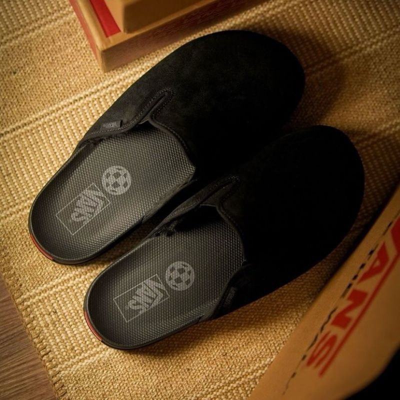 Original Harbor Mule Vr3 Suede Black and Khaki | Shopee Philippines