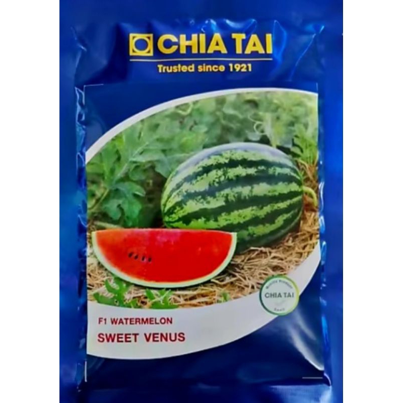 SWEET VENUS F1 HYBRID WATERMELON SEEDS (50g ) by Chia Tai | Shopee ...